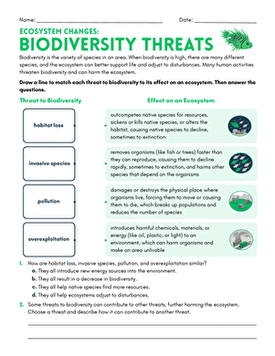 What is Biodiversity? | Activity | Education.com