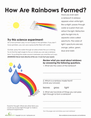 Over the Rainbow | Activity | Education.com