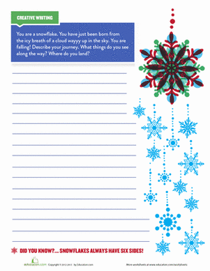 Snowflake Patterns | Activity | Education.com