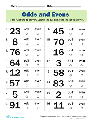 Slap It!: An Odds and Evens Card Game | Activity | Education.com