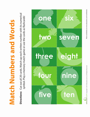 Numbers Card Game | Activity | Education.com