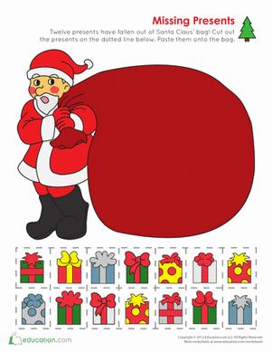 Christmas Skip Counting Book | Activity | Education.com