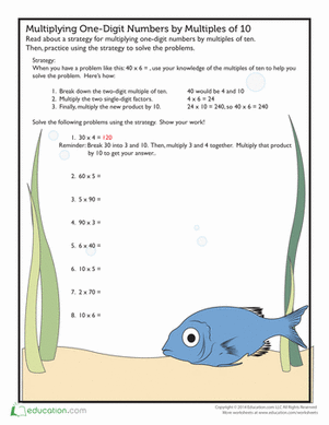 3.NBT.A.3 Worksheets - Common Core Math