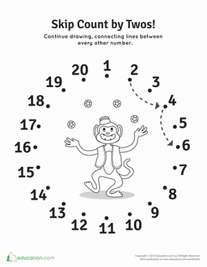 Christmas Skip Counting Book | Activity | Education.com