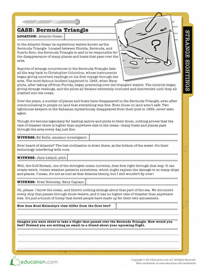 RI.5.6 Worksheets - Common Core ELA