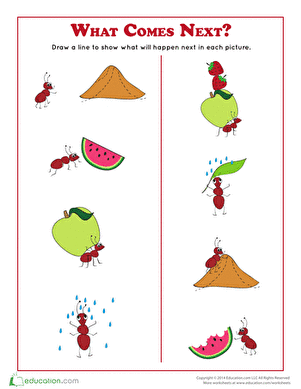 RI.K.3 Worksheets - Common Core ELA